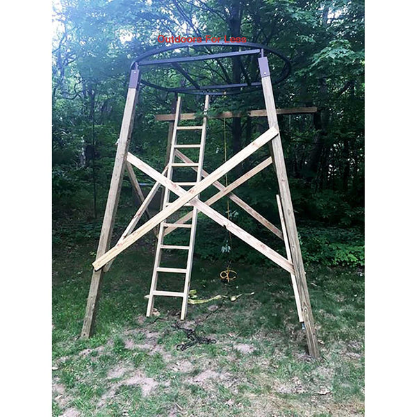 Nex-Level Round Floor Base with Platform Mounts for Booner and Maveric ...