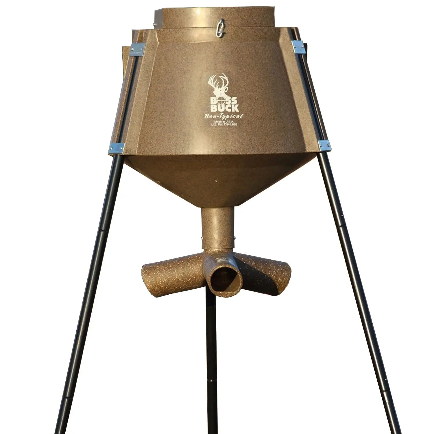 Boss Buck 350 lb Gravity Deer Feeder – Outdoors For Less