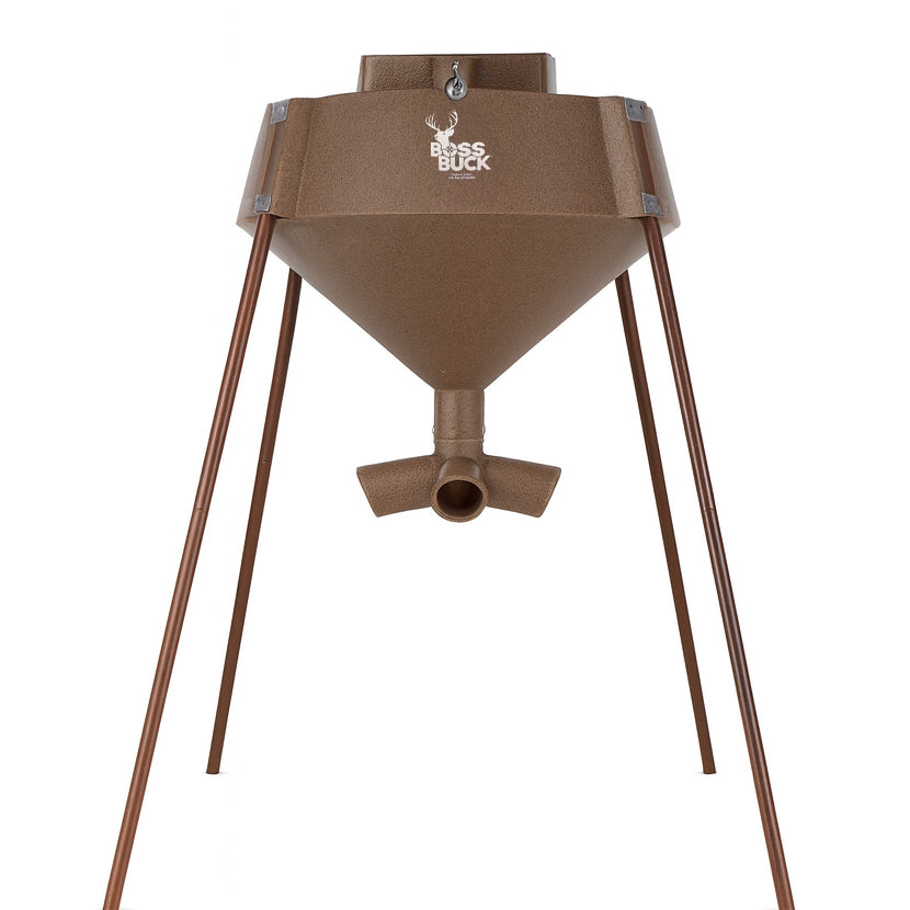 Boss Buck 600 lb Gravity Deer Feeder – Outdoors For Less