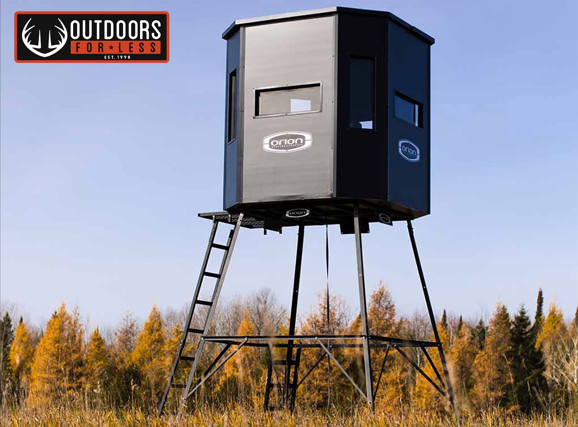 Orion Blinds 5' Hunting Blind Stand with Ladder – Outdoors For Less