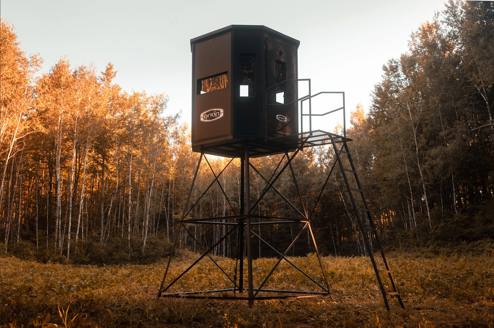 Orion Blinds 15' Hunting Blind Stand with Ladder – Outdoors For Less