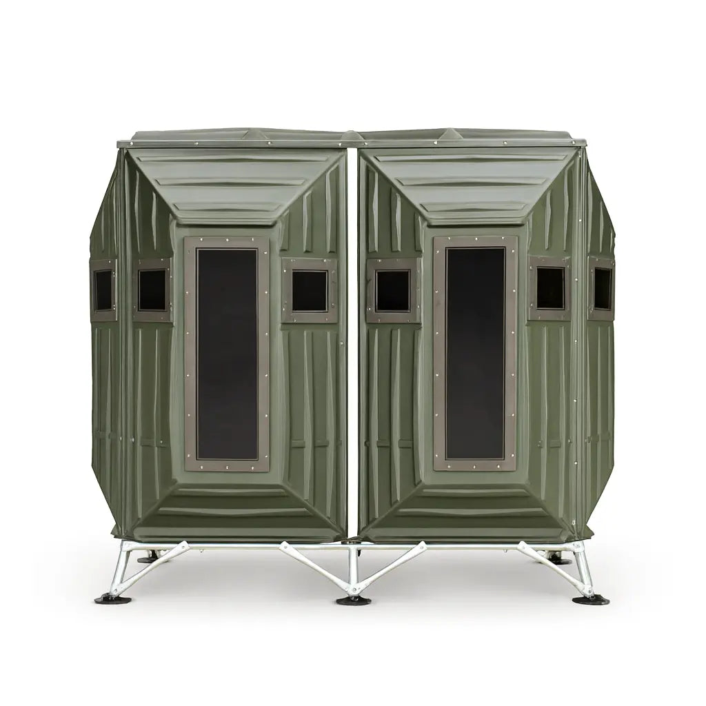 The Blynd 4' x 8' Bow Hunting Blind with Full Door – Outdoors For Less