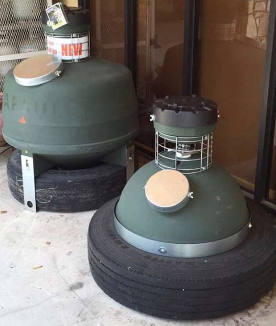 Capsule Game Feeder 250 lb. Capacity Tire Feeder – Outdoors For Less