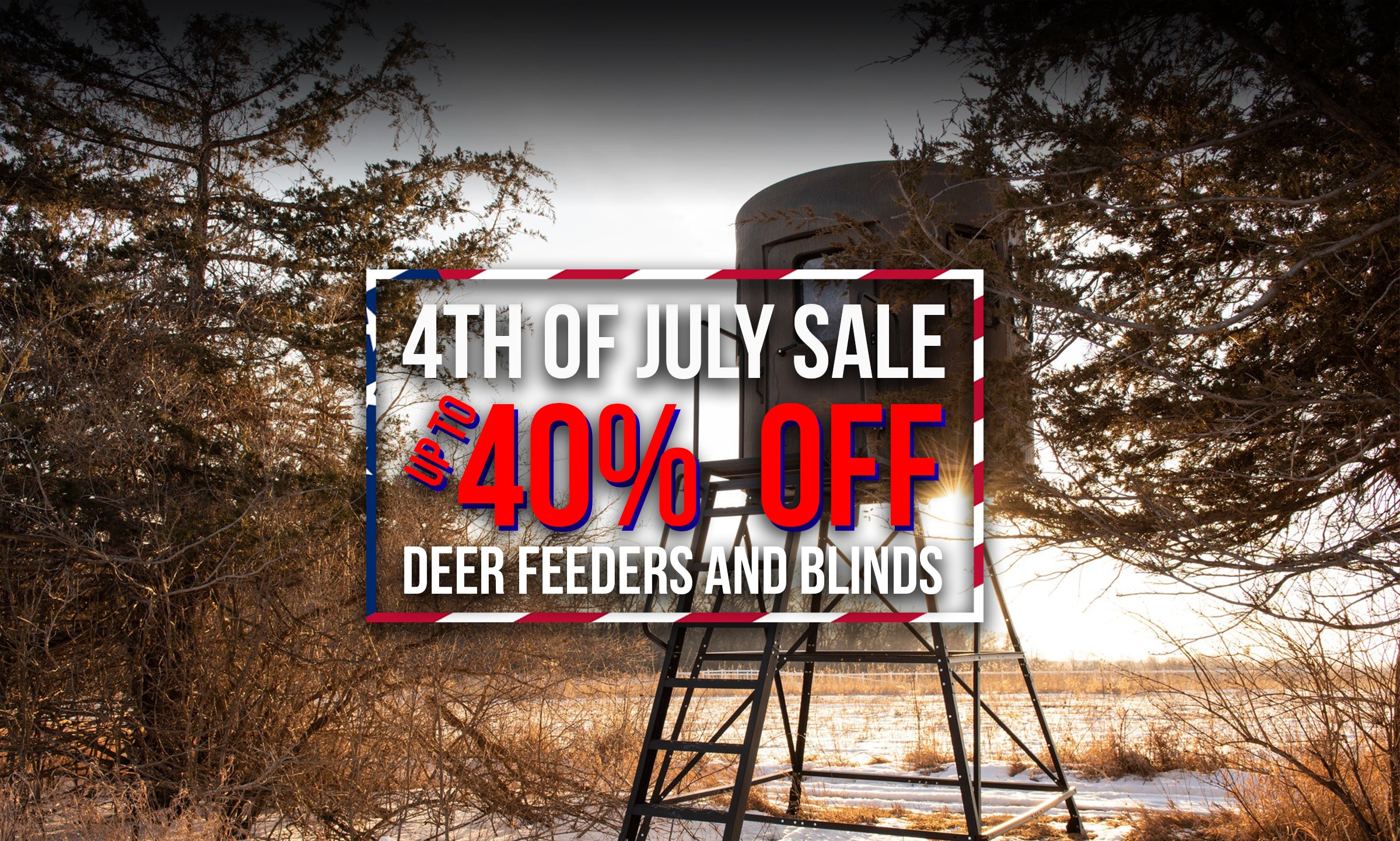 Outdoors For Less - The #1 Store for Deer Hunting Blind & Feeders