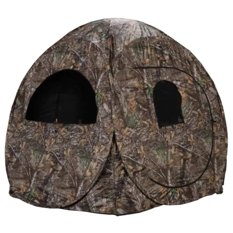 Rhino R75 Spring Steel Ground Blind - Realtree Edge – Outdoors For Less