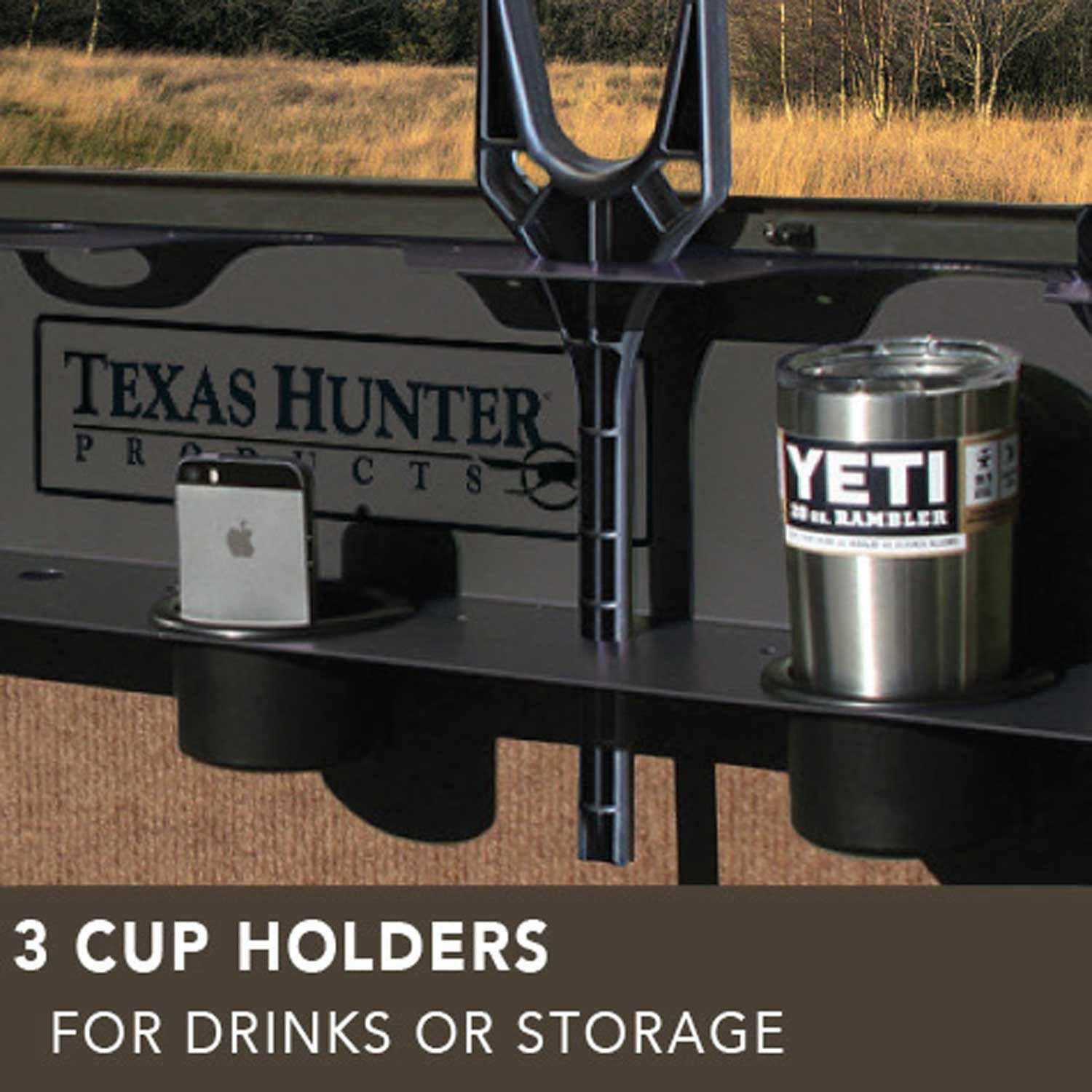 Texas Hunter 5' x 7' Wrangler Hunting Blind w/ Combo Bow/Rifle Windows ...