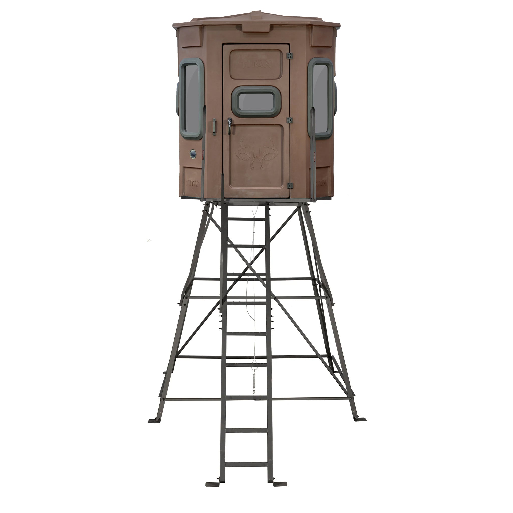 Titan Rifle and Bow Hunting Three-Person Ground Blind – Outdoors For Less
