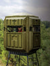 Advantage Hunting - 2 Person Blind w/ 10' Steel Tower Included ...