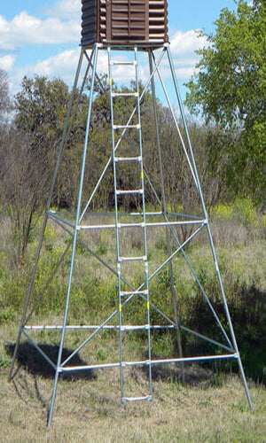 S15T: 15 Foot Tower for Single Blynd Hunting Blind – Outdoors For Less