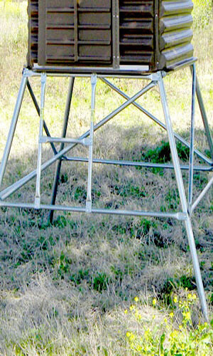 S5T: 5 Foot Tower for Single Blynd Deer Stand – Outdoors For Less